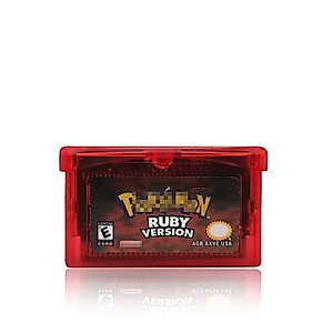 Game Box Card Compatible Ruby GameBoy GBA GAME CARD（US Version）
