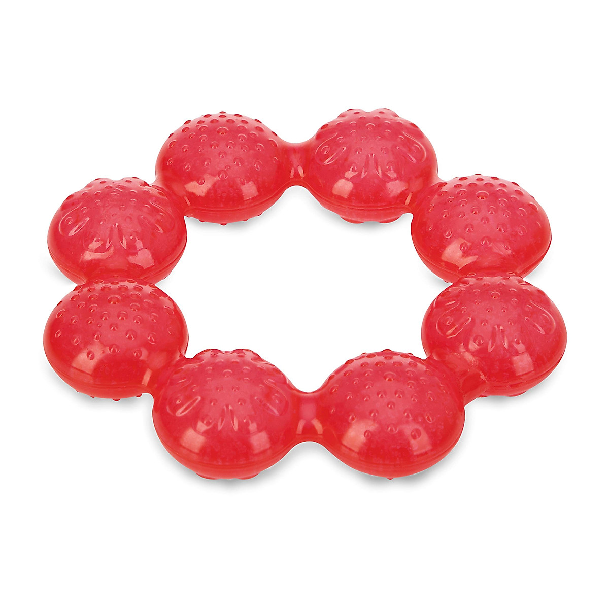 Nuby IcyBite Soother Ring Teether, Colors May Vary, 1 Count