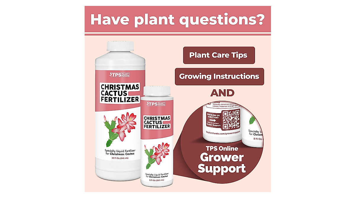 Christmas Cactus Fertilizer: Liquid Plant Food for Cacti
