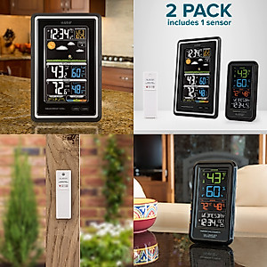 La Crosse Technology S88907, Plus S82967 Bundle Combination Pack, Onyx