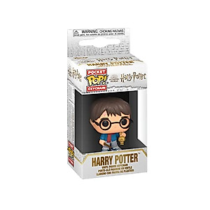 Funko Pop! Keychain: Harry Potter Holiday - Harry Potter, Multicolor (51204)