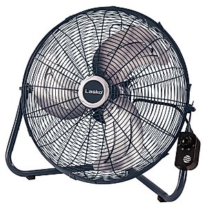 Lasko 20" Floor or Wallmount High velocity fan, Grey H20610
