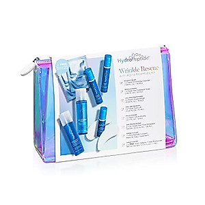 HydroPeptide, Wrinkle Rescue Starter Kit, Anti-Aging Essentials Kit, 1 Count