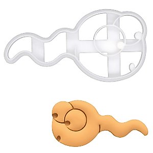 Sperm cookie cutter, 1 piece - Bakerlogy