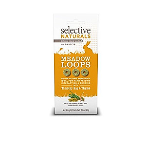 Supreme Petfoods Selective Naturals Meadow Loops For Rabbits 2.8Oz (Pack Of Four)