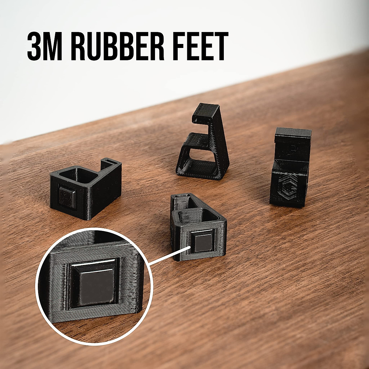 Glistco Simple Feet- Horizontal Stand/Feet Compatible with PlayStation 4 (Pro)