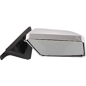 Kool Vue Left & Right Door Mirrors Compatible With Chevrolet S10 1982-1993 Chrome Pair Standard Cab