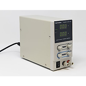 Tekpower TP3005N Regulated DC Variable Power Supply, 0-30V at 0-5A