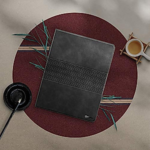 auaua Case for iPad Air 11 Inch (2024)/iPad Air 5th/4th Generation (2022/2020) with Pencil Holder, Auto Sleep/Wake, Adjustable Angle (Gray)