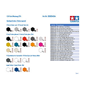 TAMIYA 24354 1/24 Ford Mustang GT4