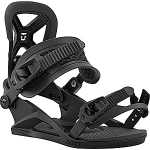 Union Cadet Kids Snowboard Bindings Black Sz M (6-7.5)