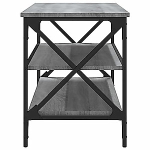 TV Cabinet,Entertainment Cabinet,TV Unit Cabinet,Modern TV Unit,for Living Room, Dinning Room, Bedroom, Rustic Brown Engineered Wood, grey sonoma 100 x 40 x 50 cm (Grey Sonoma 100 x 40 x 50 cm)