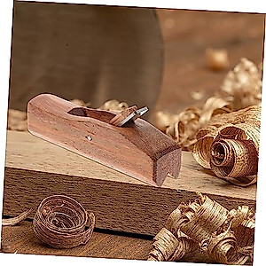 OSALADI Mini Mahogany Angle Planer Japanese Tools Portable Shaver Mini Portable Shaver Cordless Planer Small Hand Planer Bench Hand Plane Wood Planer Block Plane Mini Wood Planer Mahogany