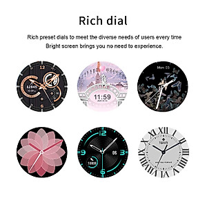 Smart Watch for Women, Fitness Activity Tracker Watch with Heart Rate, Sleep Monitor, Blood Pressure Monitor, Menstrual Period, Full Touch Screen Women Thin Stainless Steel Mesh Bracelet Strap