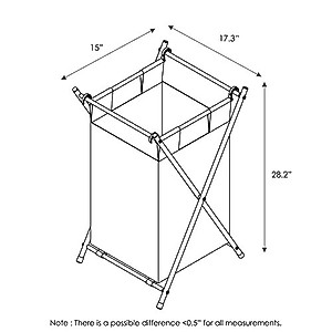 Furinno Wayar Foldable Laundry Sorter, Single