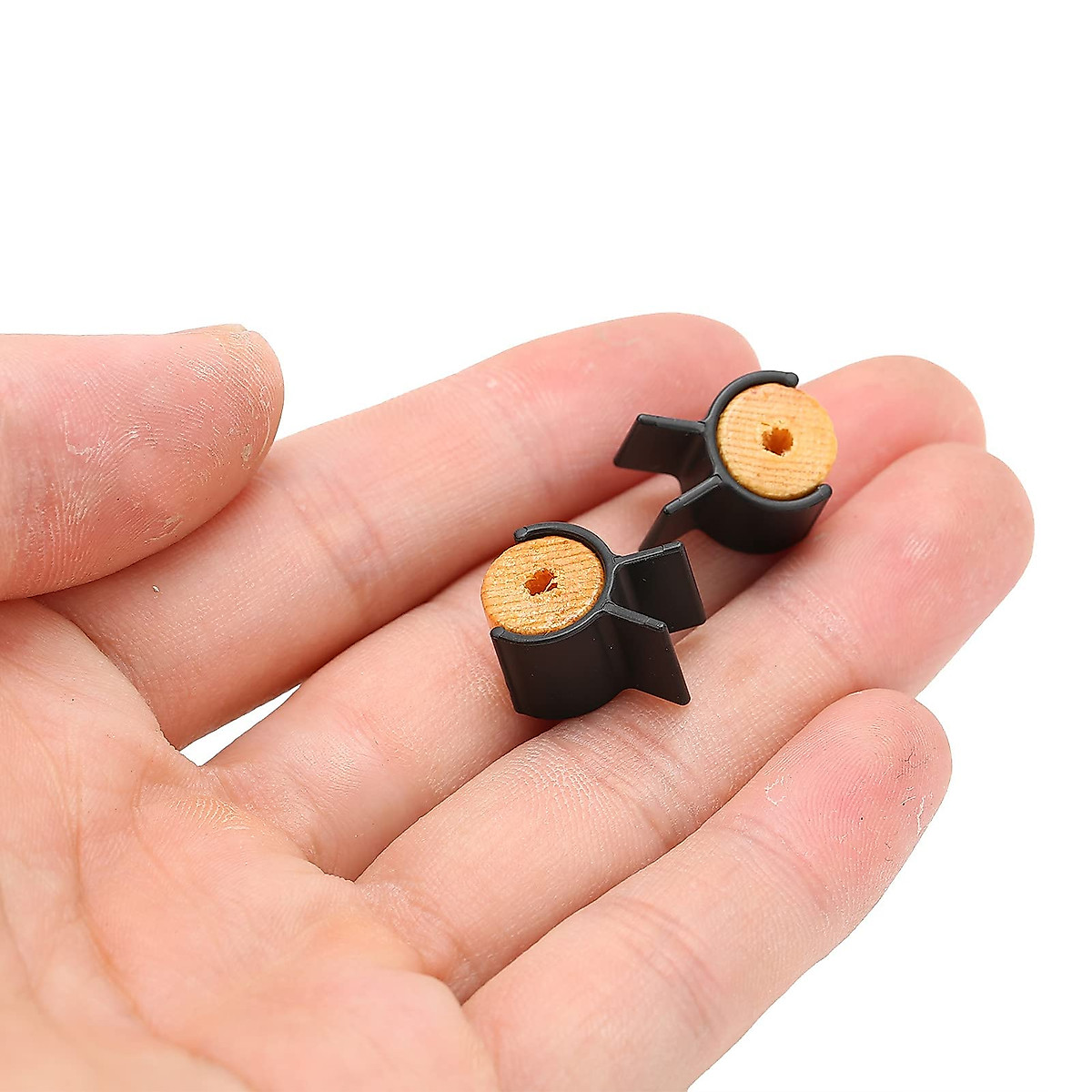 Handlebar Mustache Training Wheel, 1 Pair Wood Gel Handlebar Mustache Training Wheels, Training Wheel For Mustache Training Wheels