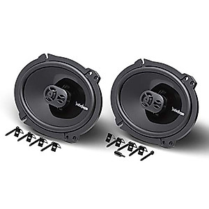 Rockford Fosgate P1683 Punch 6"x8" 3-Way Coaxial Full Range Speaker - Black (Pair)