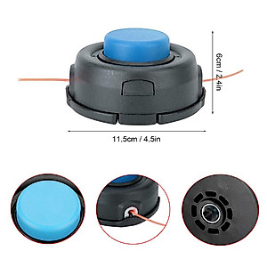 AILEETE T35 Tap Advance Trimmer Head 537388101 for Husqvarna 123L 225L 232L 322L 323L 324LX 325L 326L 326LX 322R 323R 324RX 325RX 325RJX 326RX 326RJX Straight Shaft Trimmers & Brushcutters 531300194