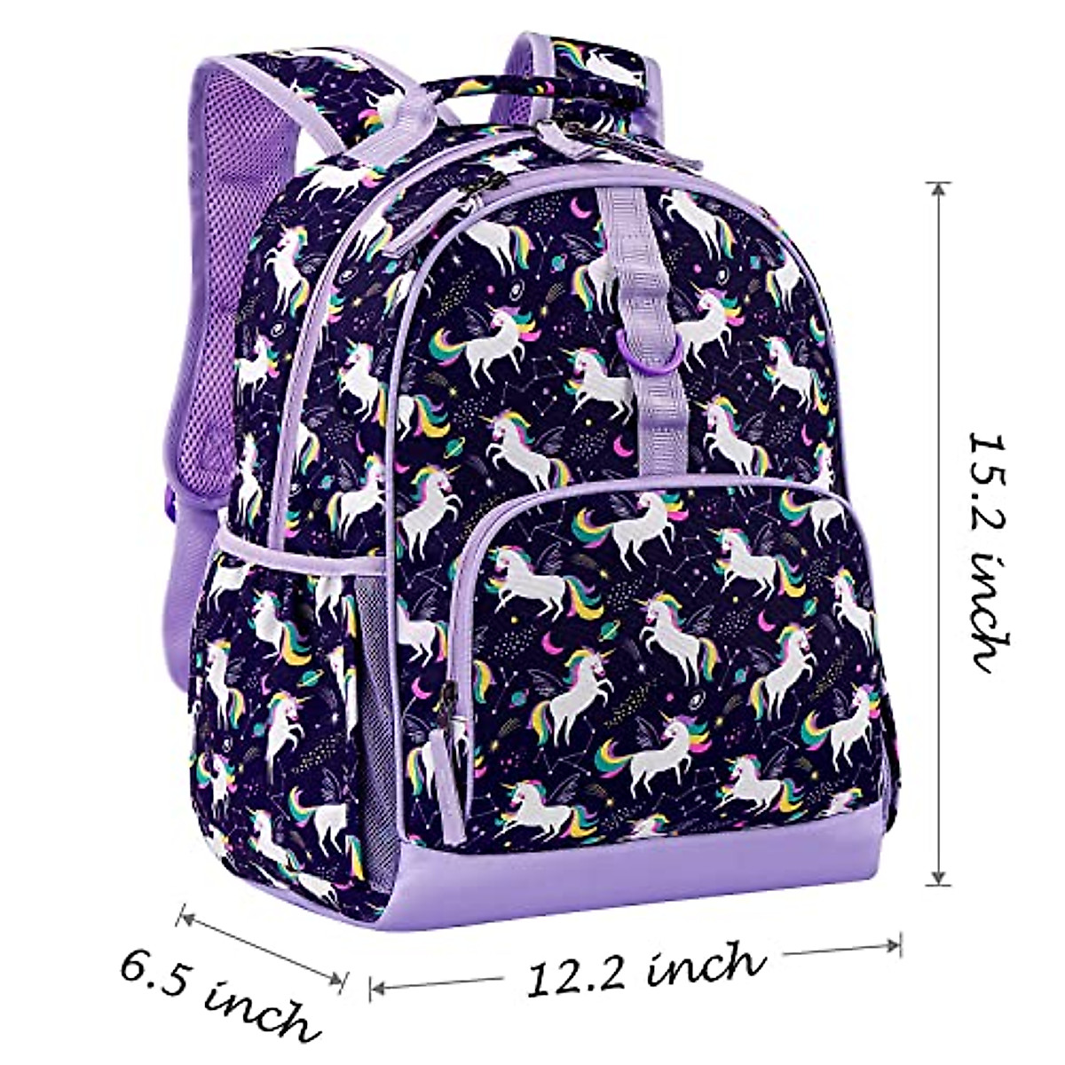 Choco Mocha 15inch Unicorn Backpack + Lunch Bag
