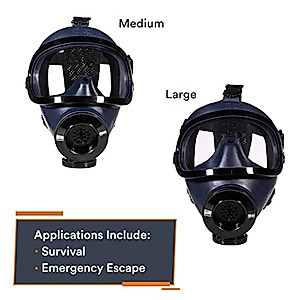 Kids Mask Respirator Full Face-CBRN (Large)