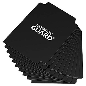 5 Packs Ultimate Guard Black Card Dividers (10) Standard Size Value Bundle!