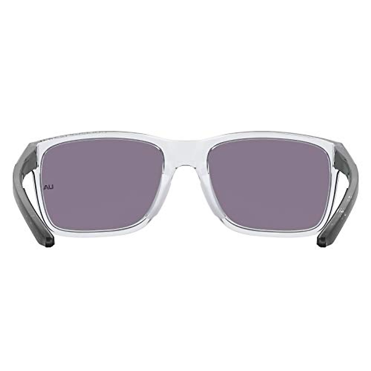 Under Armour Mens Under Armour Male Style Ua 0005/S Sunglasses, Crystal Black/Polarized Green Multi, 58mm 19mm US