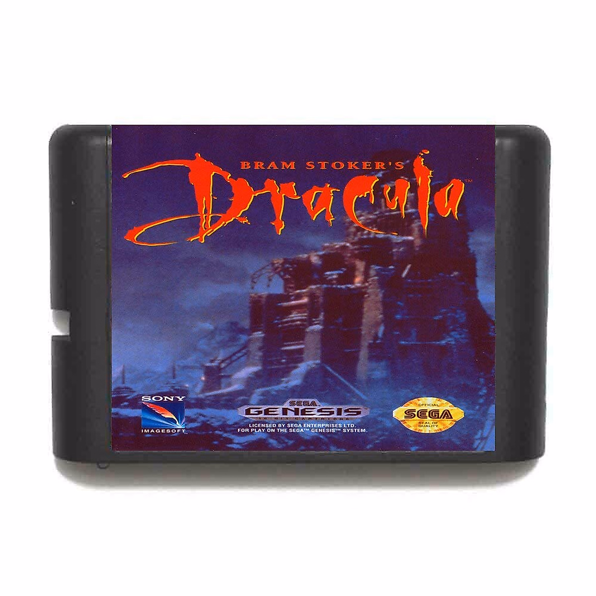 Samrad Bram Stoker's Dracula 16 bit MD Game Card For Sega Mega Drive For Genesis