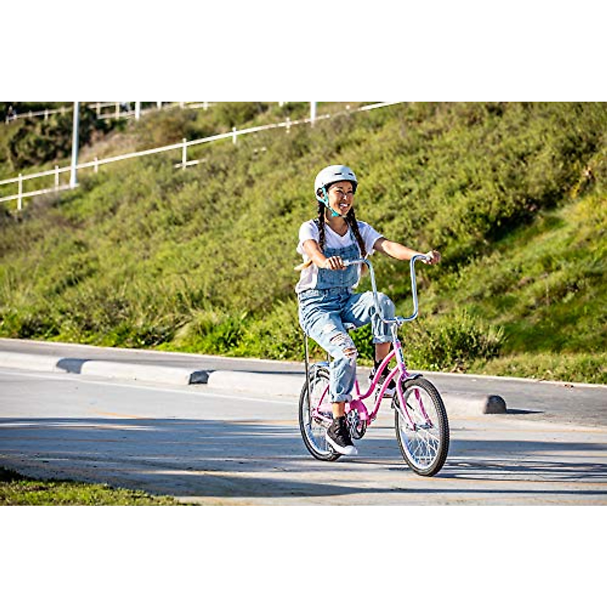 Schwinn Fair Lady Cruiser Bike, 20-Inch Wheels, Pink