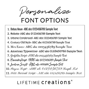 Lifetime Creations Personalized Tumbler with Engraved Name: Custom Coffee Travel Mug with Lid, Tumblers with Names, Christmas Gifts for Employees, Insulated Stainless Steel (Matte Black, 20 oz)