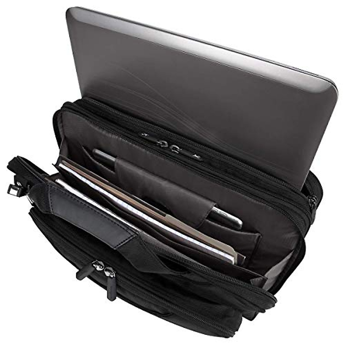 Targus Corporate Traveler Checkpoint-Friendly Traveler Laptop Case for 14-Inch Laptop, Black (CUCT02UA14S)