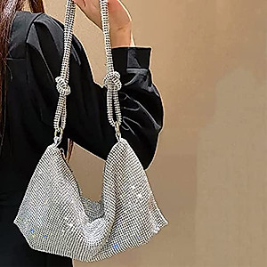 Rhinestone Purse for Women Crystal Evening Clutch Bag for Party Wedding Dinner