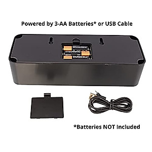 ON AIR LIGHT LED Sign by OKEDEN - Room Decor Wall Decor Light Sign Recording Sign for Vloggers, Youtube Stars, Home Studio, Desk, or Just Cool - Easy ON/OFF Switch and Operates on AA Batteries or USB Power