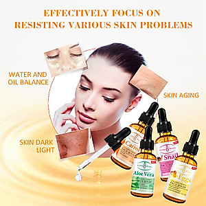 AICHUN BEAUTY Serum 99% Vitamin E Collagen Face Lifting Smoothing Oil Control Acne Perfecting Primer 4 Type (#04 CARROT)