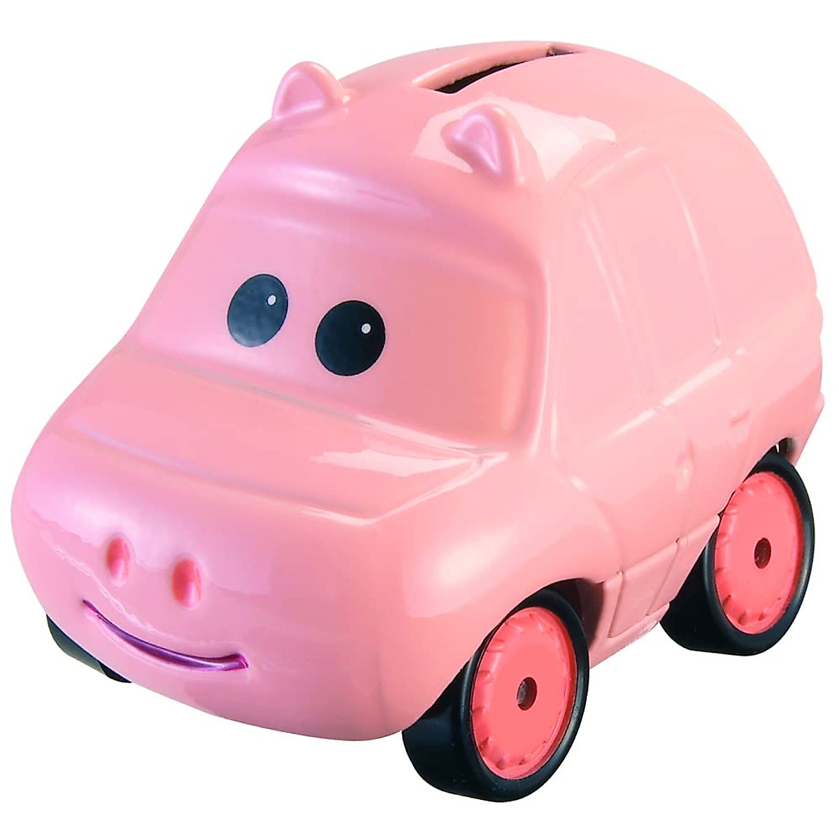 Drive-in Cars Character Vehicles - Inspired by Disney Pixar Movie Cars ~ Hamm ~ Pink Piggy Bank on Wheels
