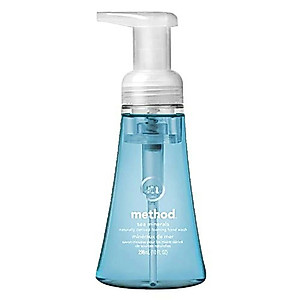 Method Hand Foaming Soap Trio, Sea Minerals, Waterfall, Lemon Mint,10 oz., 3 Count (Variety Pack)