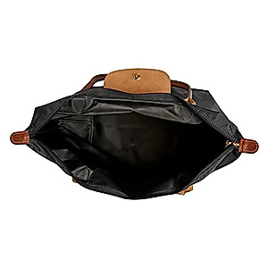 Longchamp Le Pliage Large Shoulder Tote Bag in Black