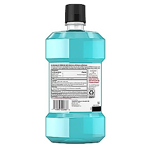 Listerine Ultraclean Oral Care Antiseptic Mouthwash, Everfresh Technology to Help Fight Bad Breath, Gingivitis, Plaque & Tartar, ADA-Accepted Tartar Control Oral Rinse, Cool Mint, 1.5 L