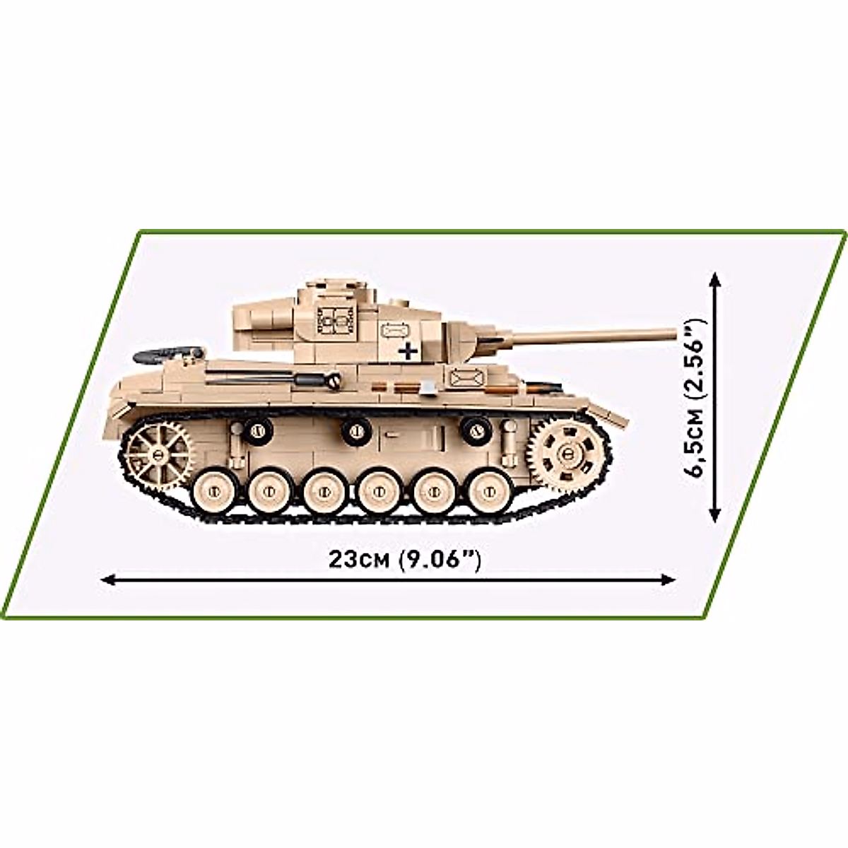 COBI Historical Collection World War II Panzer III Ausf. J Tank