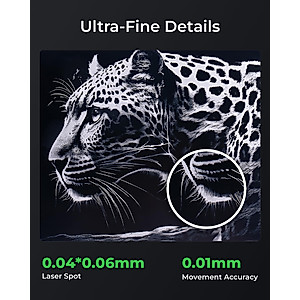 xTool S1 Laser Engraver and Cutter Machine, 23.93" x 15.16" Bed Size, Beginner-friendly, Class 1 Safety Laser Engravering Machine for Wood and Metal, Acrylic