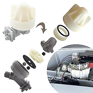 Dicsley 7187065 Water Softener Nozzle and Venturi Assembly Replaces 7187065, 7214969, 7165704, 7238450 and WS15X10027