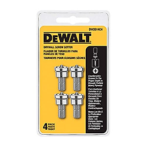 Dewalt DW2014C4 Drywall Screw Setter (4-Pack)