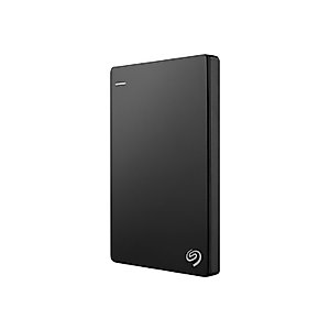 Seagate Backup Plus Portable 4TB External Hard Drive HDD – Black USB 3.0 for PC Laptop and Mac, 2 Months Adobe CC Photography (STDR4000100)