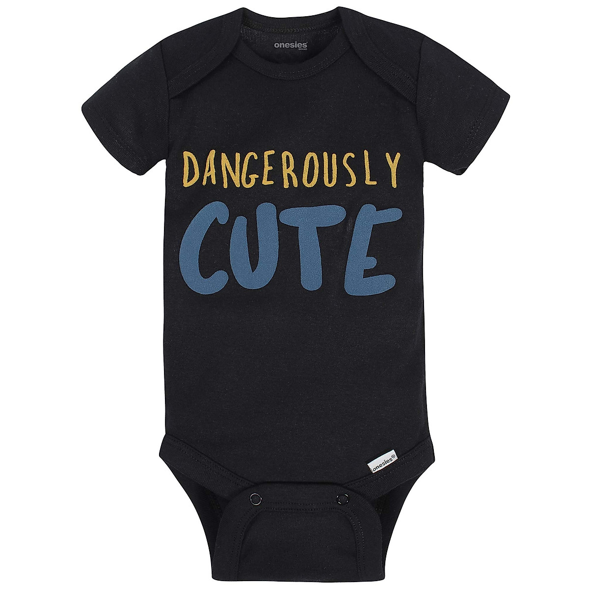 Onesies Brand Baby Boy's 8-Pack Short Sleeve Mix & Match Bodysuits, Dangerously Cute Tiger, 3-6 Months