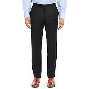 Salvatore Exte Men's 3 Piece 2 Button Vested Suit Set Blazer Pant Plus Tux Vest (40 Short US / 50S EU/W 34", Black)