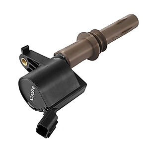 Ignition Coil Pack Compatible with V8 4.6 5.4 2008 2009 2010 Ford F150 F250 F350 Super Duty, Expedition Explorer Mustang Lincoln Navigator Mercury Mountaineer 4.6L 5.4L, Brown Boot C1659 DG521 FD509