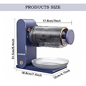 Shaved Ice Machine Electric Rechargeable Snow Cone,Kitchen Table-Top Ice Crusher for Slushies,can make Ice Cream,Smoothie,with 2 Silicone Ice Mold