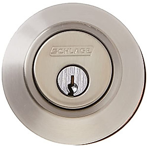 Dexter by Schlage JD60619 Single-Cylinder Deadbolt, Satin Nickel