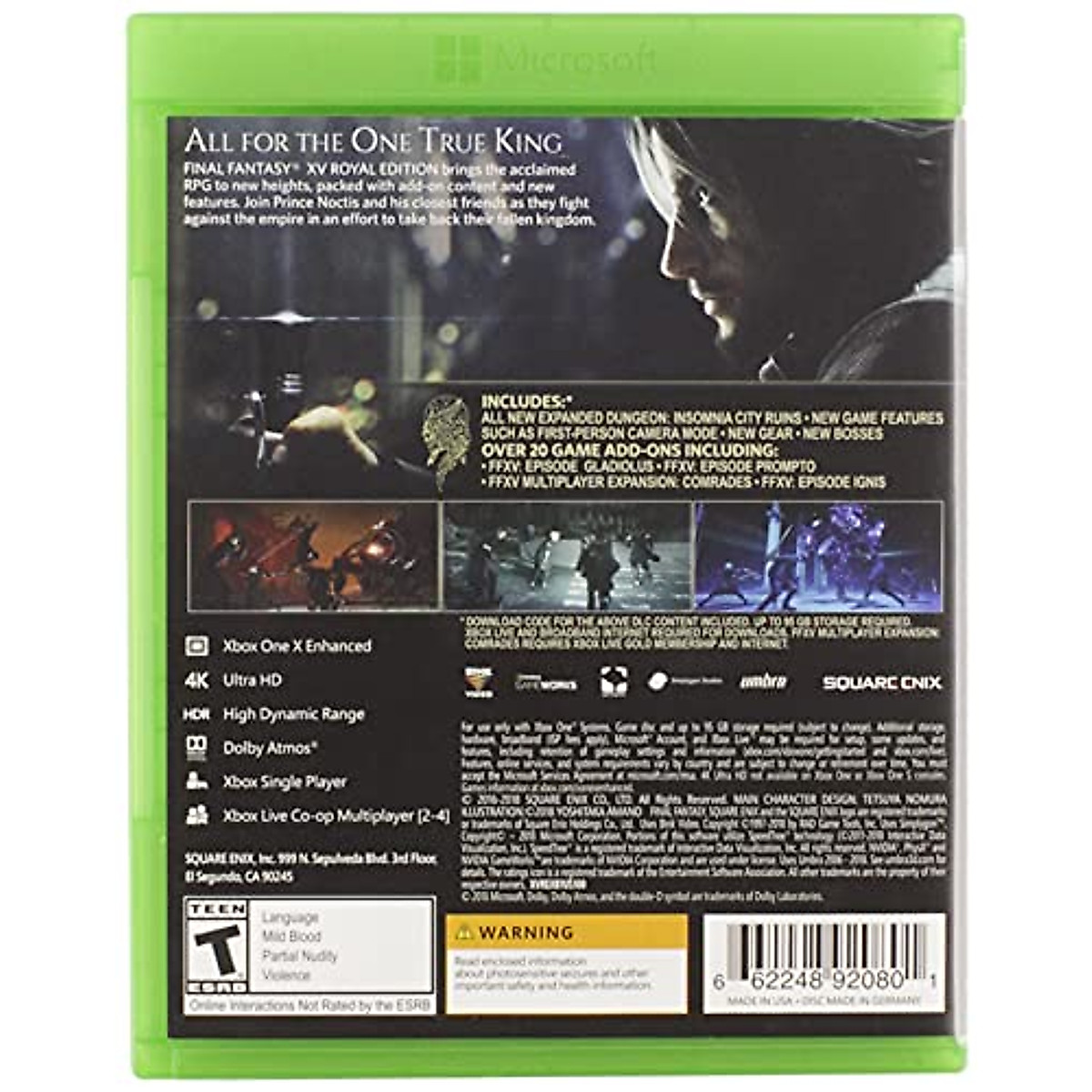 Final Fantasy XV Royal Edition - Xbox One