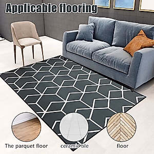 YEXEXINM 36"X48" Office Chair Mat for Hardwood Floor, Anti-Slip Desk Chair Mat, Chair Rugs Floor Protectors Mat, Computer Chair Mat for Rolling Chair, Chair Carpet Mat for Home Office