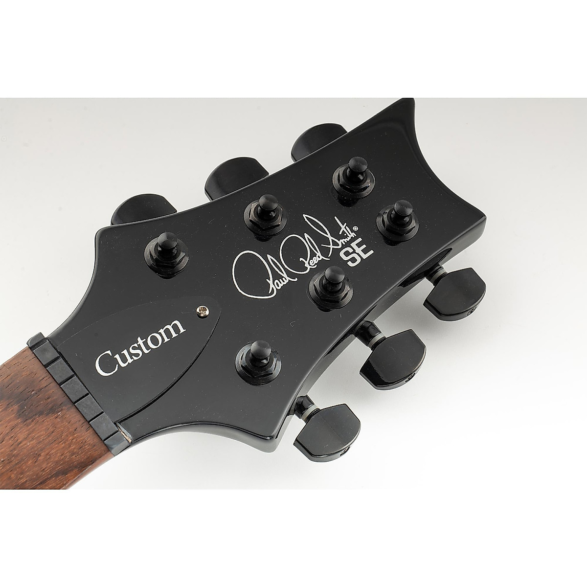 Musiclily Ultra 3x3 19:1 Ratio Guitar Locking Tuners Tuning Pegs Keys Machines Heads Set Compatible with Les Paul Style Electric or Acoustic Guitar, Black